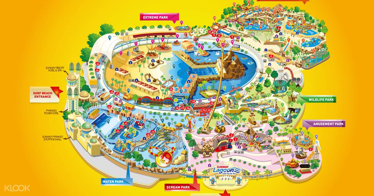 Buy Sunway Lagoon Tickets, Kuala Lumpur Online - Klook